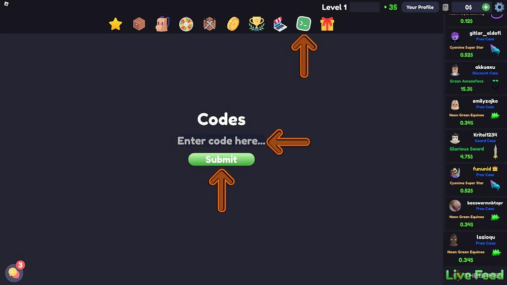 Roblox-Case Opening Simulator 2 Codes - Get Free Cash (July 2025) - Dot ...
